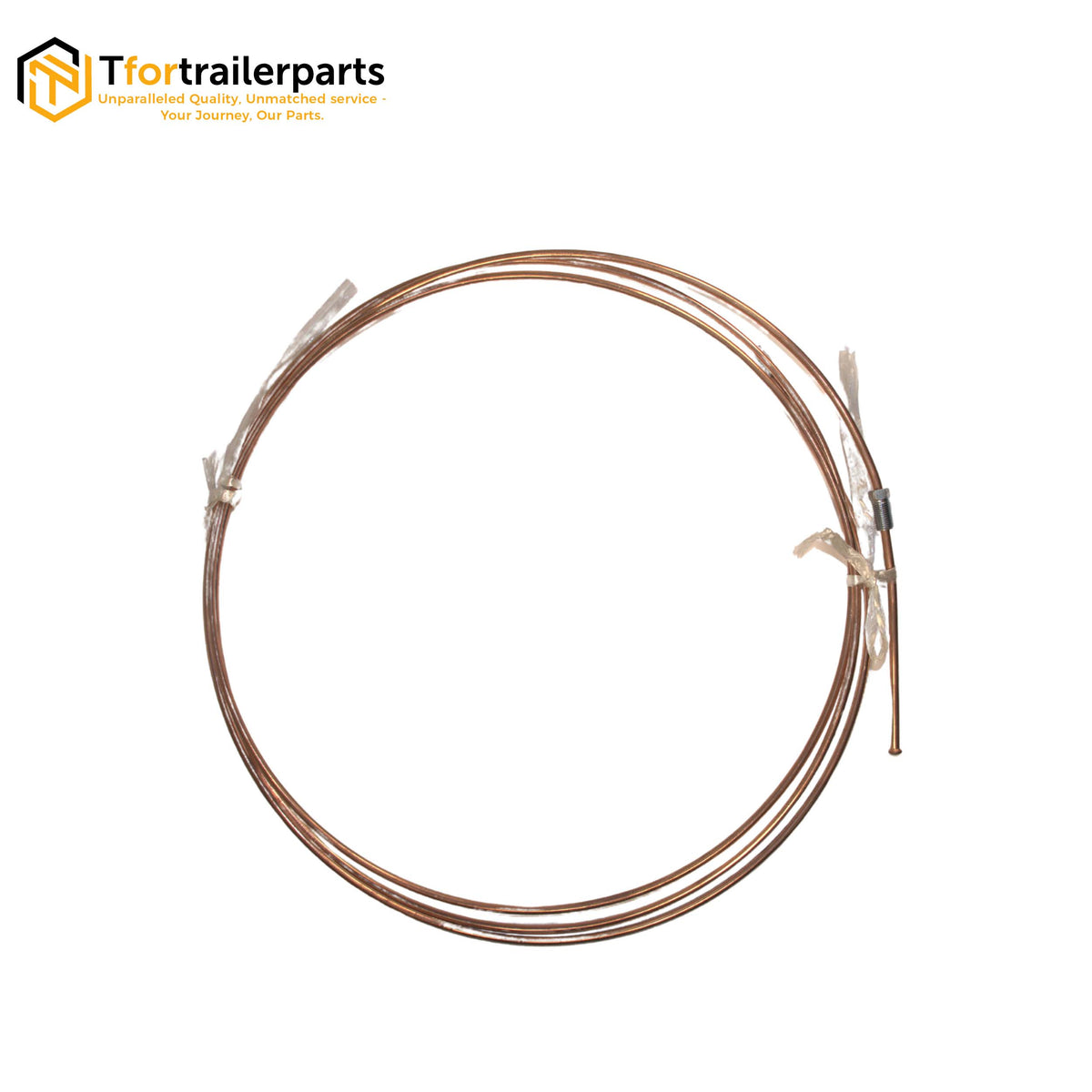 Bundy Tube 25m Roll 3/16 OD Brake Line Unflared — T for Trailer Parts